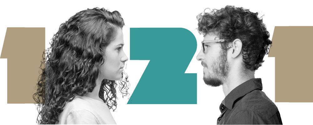 Targeted 1-1 human skills learning for leaders and contributors